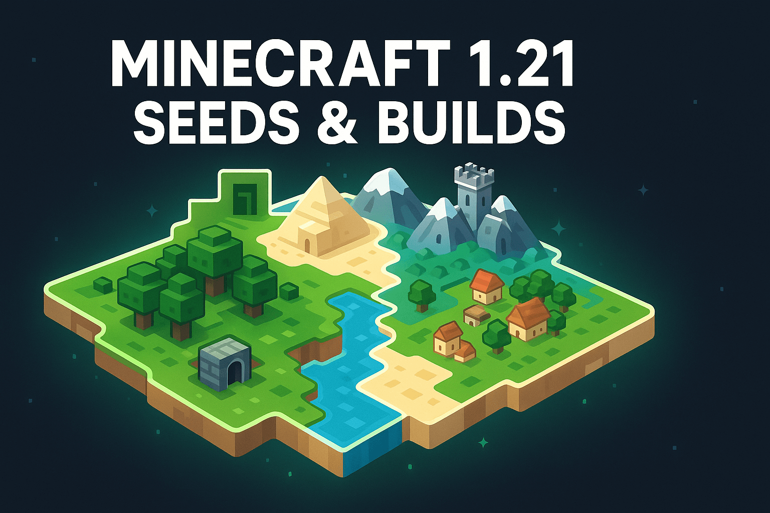 Get Ahead in Minecraft 1.21 with the Best Seed Map and Builds ...